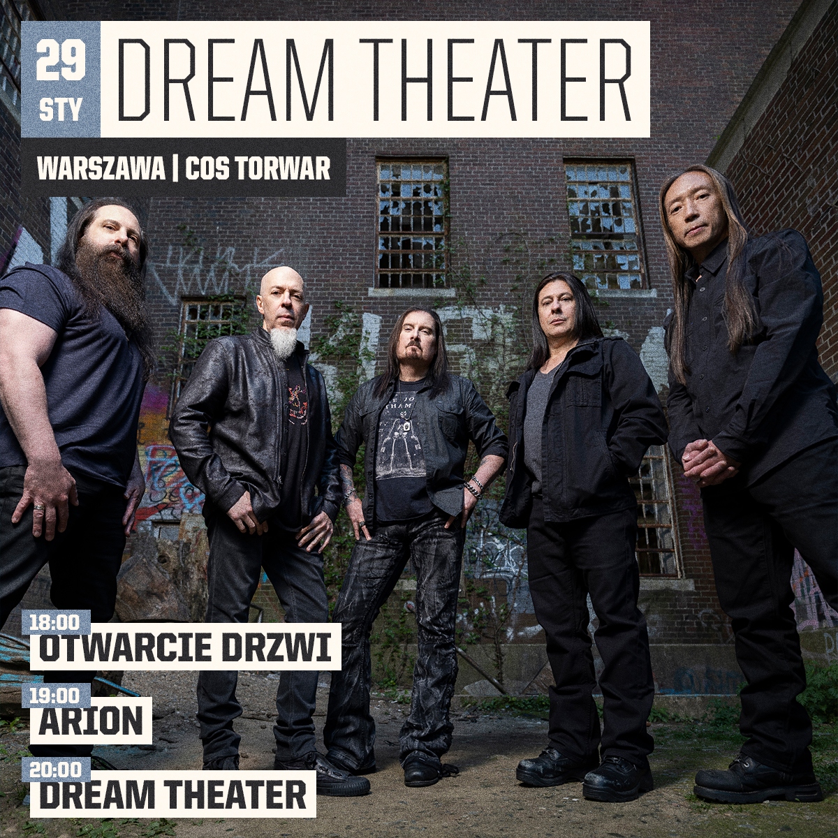 Dream Theater w Warszawie. Podano rozpiskę godzinową koncertu | Teraz Muzyka