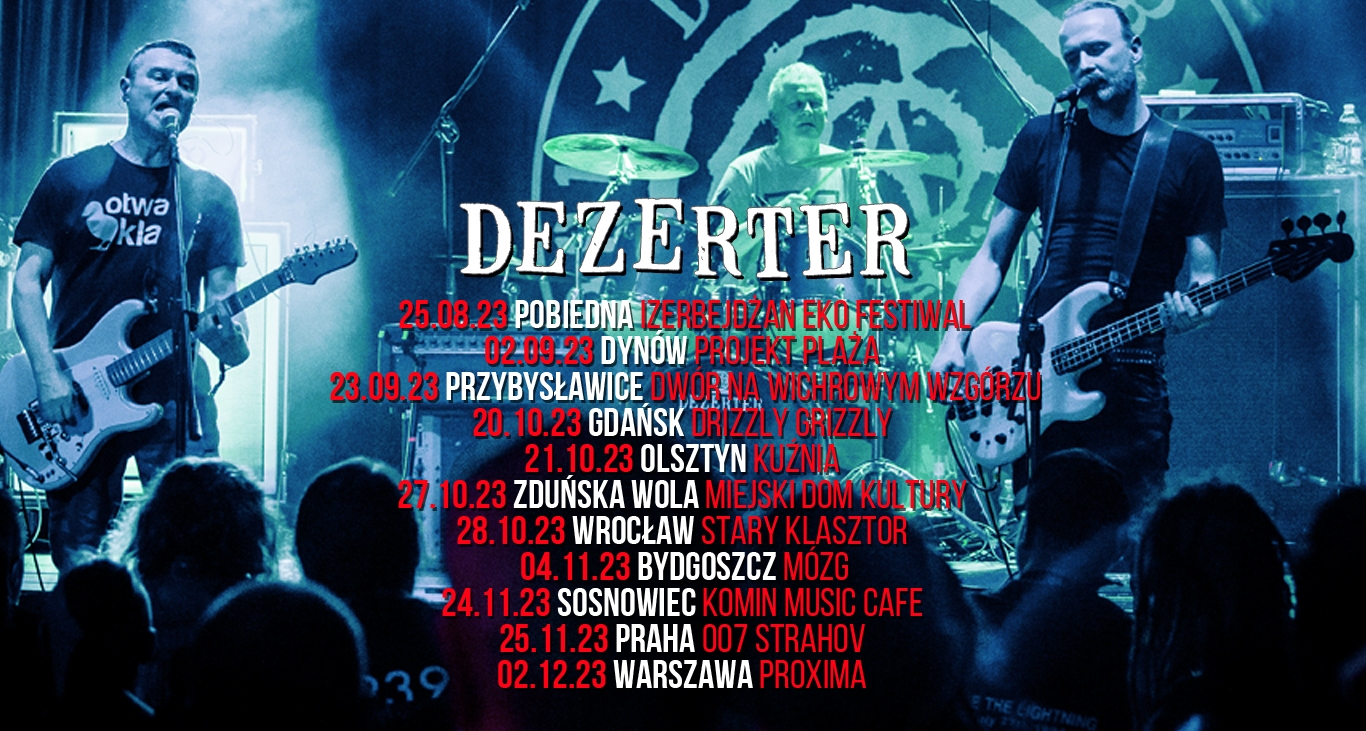 Dezerter ogłosił jesienną trasę koncertową [DATY] | Teraz Muzyka