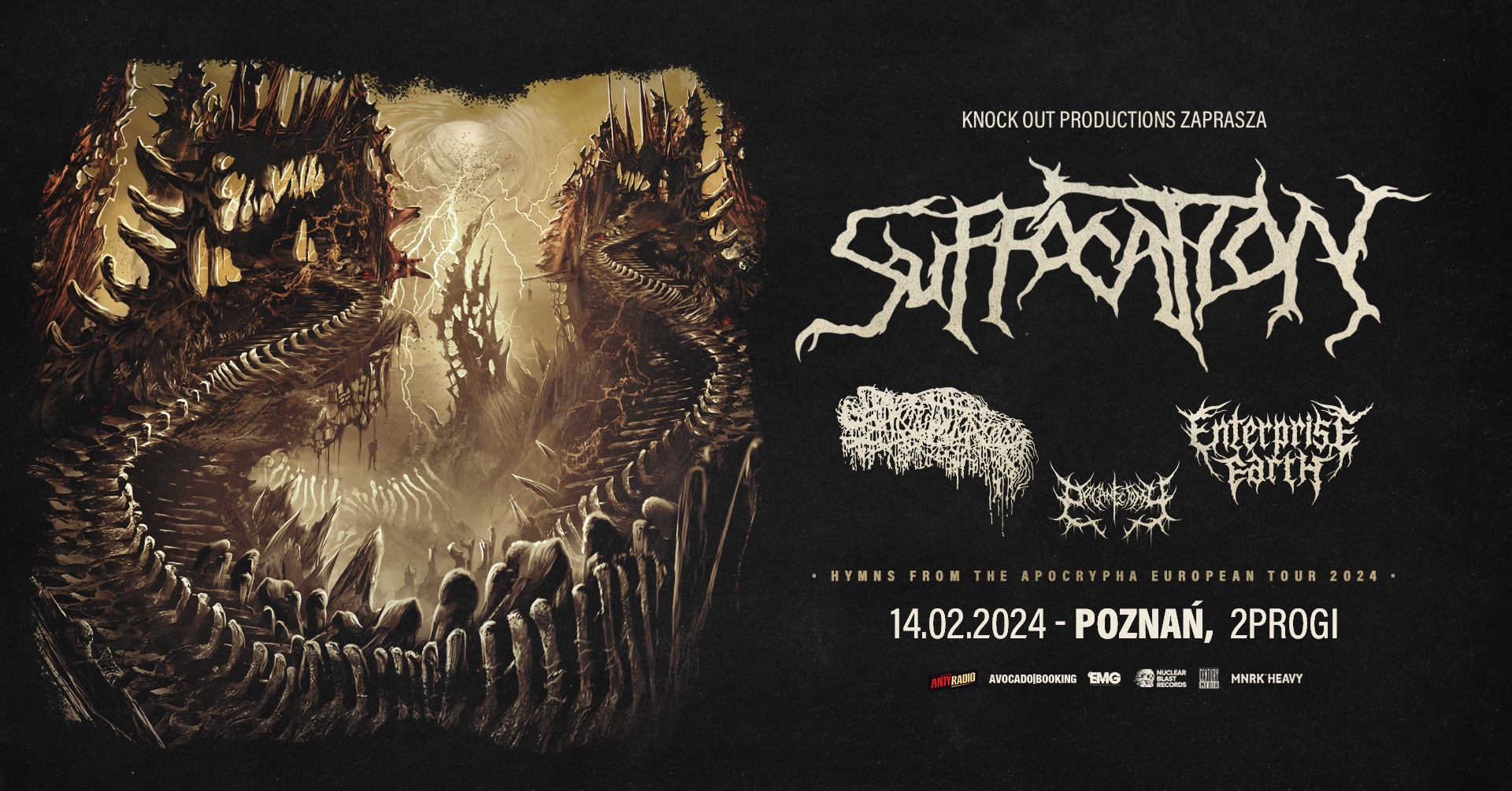 Suffocation zagrają koncert w Polsce w 2024 roku [DATA, BILETY] | Teraz ...