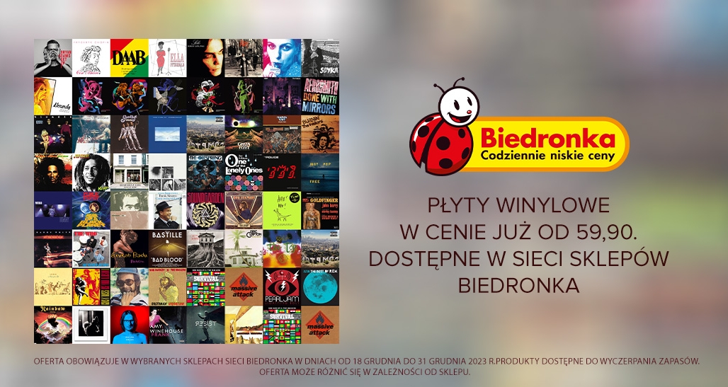 Winyle ponownie na półkach Biedronek. Imponująca lista tytułów! | Teraz ...