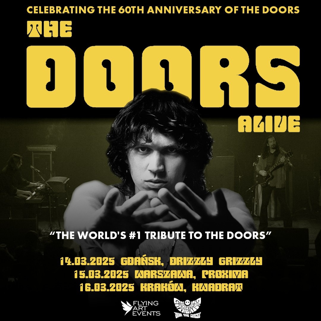 The Doors Alive zagrają trzy koncerty w Polsce [DATY, BILETY] | Teraz ...