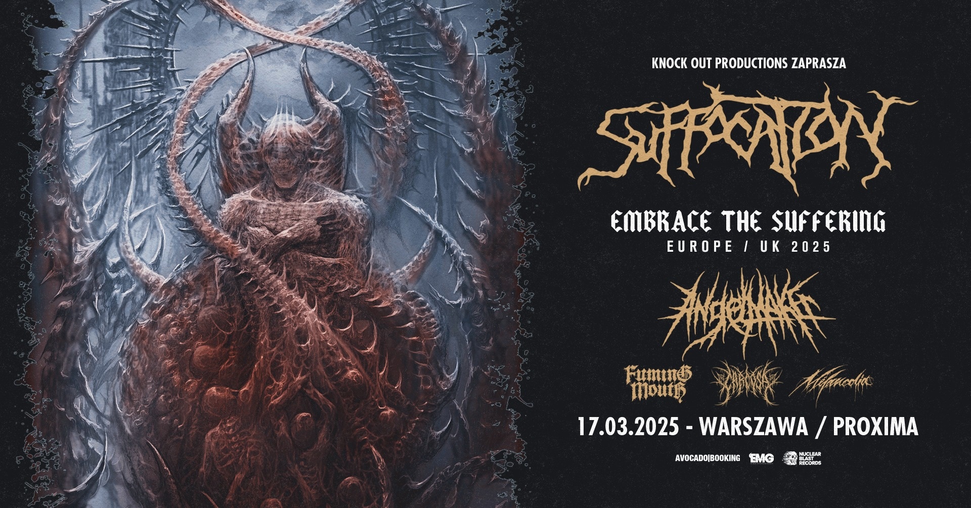 Suffocation zagra koncert w Polsce w 2025 roku [DATA, BILETY] | Teraz ...