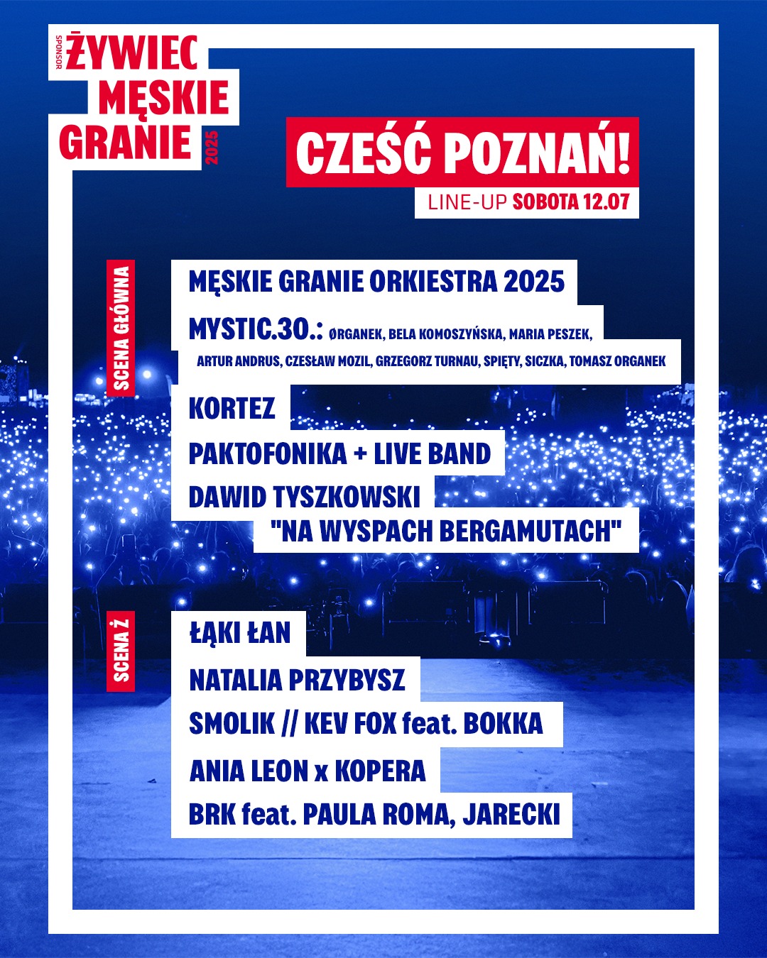 Męskie Granie 2025 – line-up z podziałem na miasta i dni | Teraz Muzyka